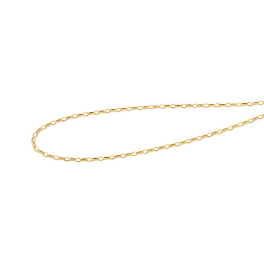9ct Gold Silver Filled Chain